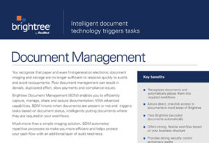 Brightree Document Management