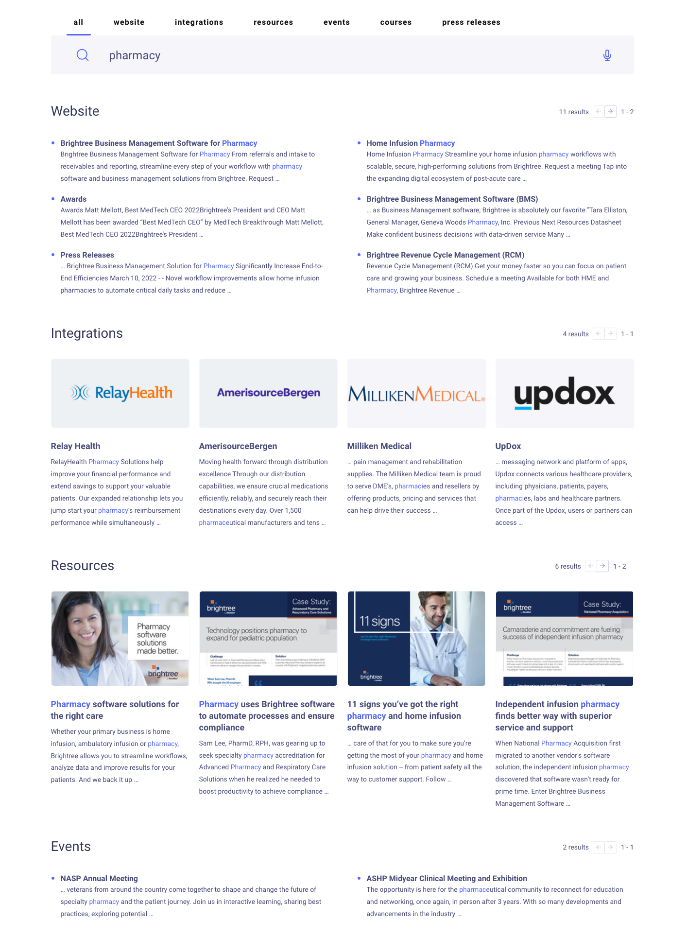 Search Brightree.com - HME Pharmacy RCM Patient Experience